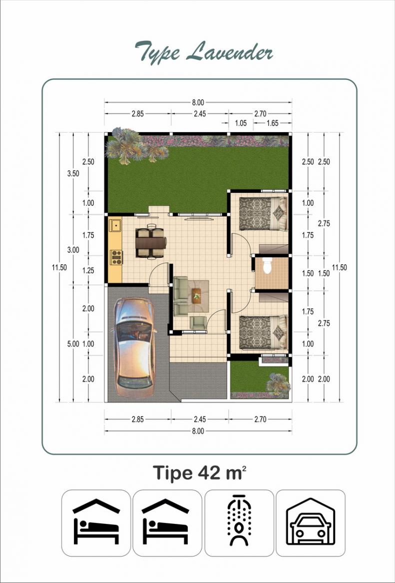Denah Perumahan Pesona Trihanggo | RUMAHJOGJA INDONESIA
